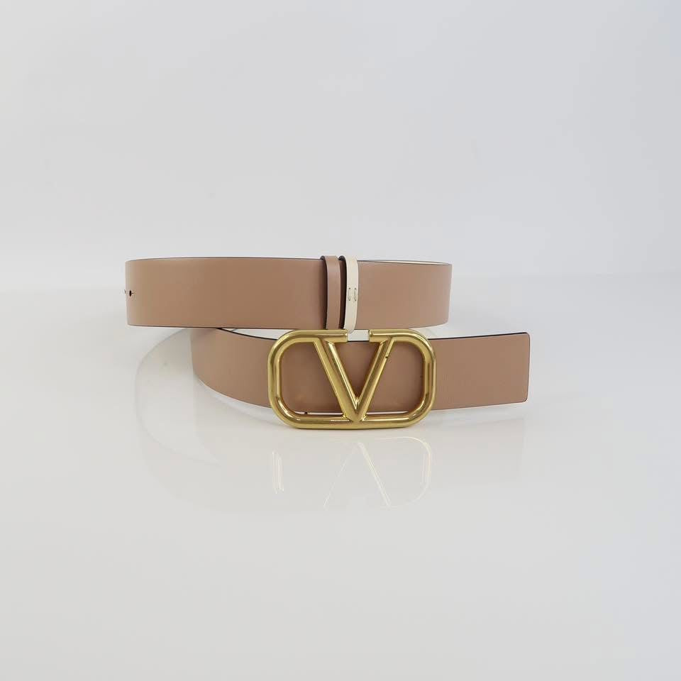 V Logo Reversible Belt